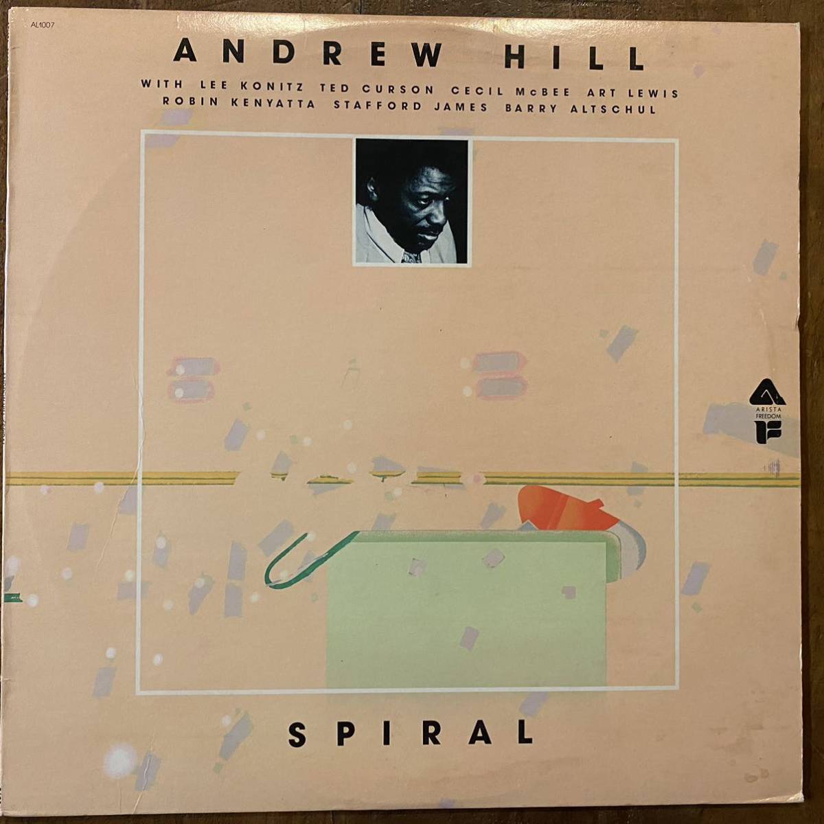 US盤 Andrew Hill Spiral LP Freedom AL 1007 1975 Jazz Post Bop(ジャズ)｜売買されたオークション情報、yahooの商品情報をアーカイブ ...