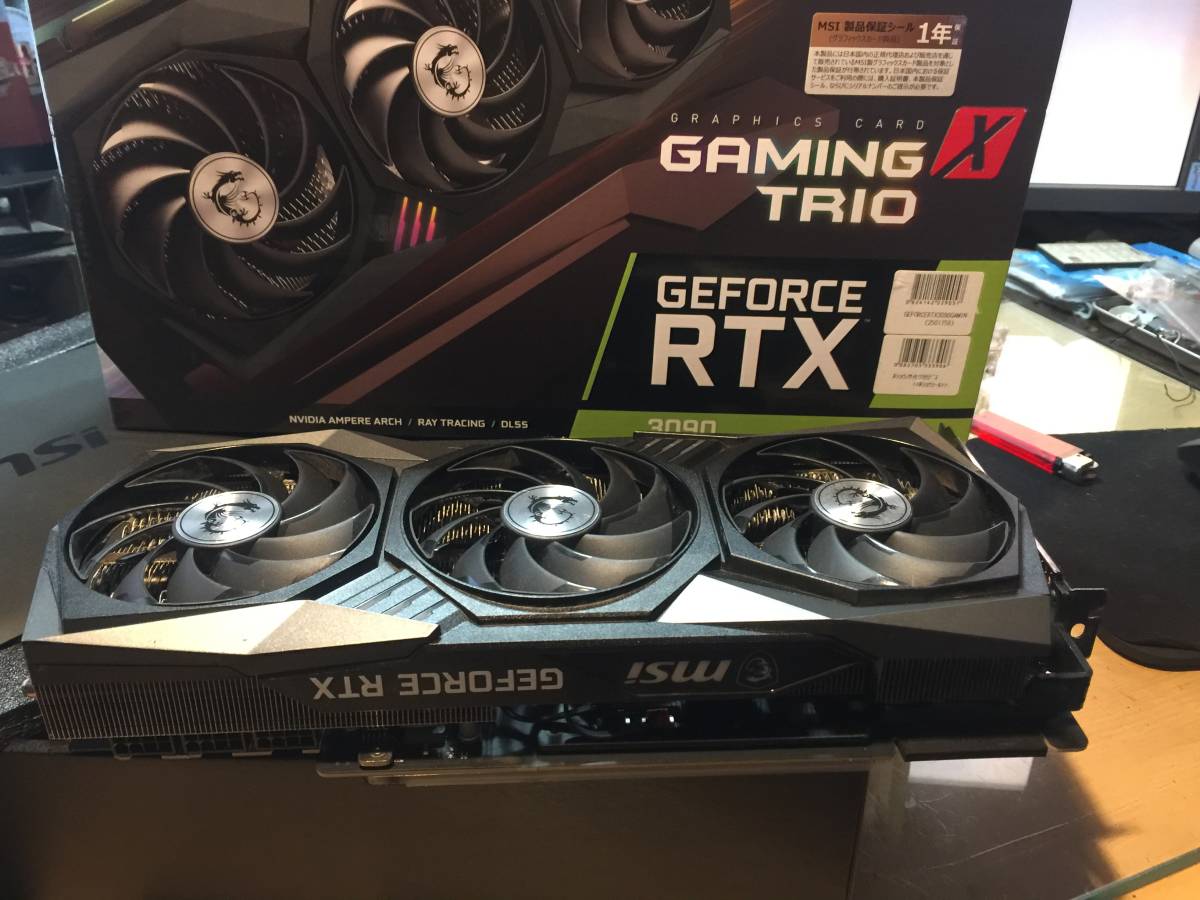 MSI GeForce RTX 3090 GAMING X TRIO 24G 使用品 問題あり(PCI Express)｜売買されたオークション情報、yahooの商品情報をアーカイブ公開 ...