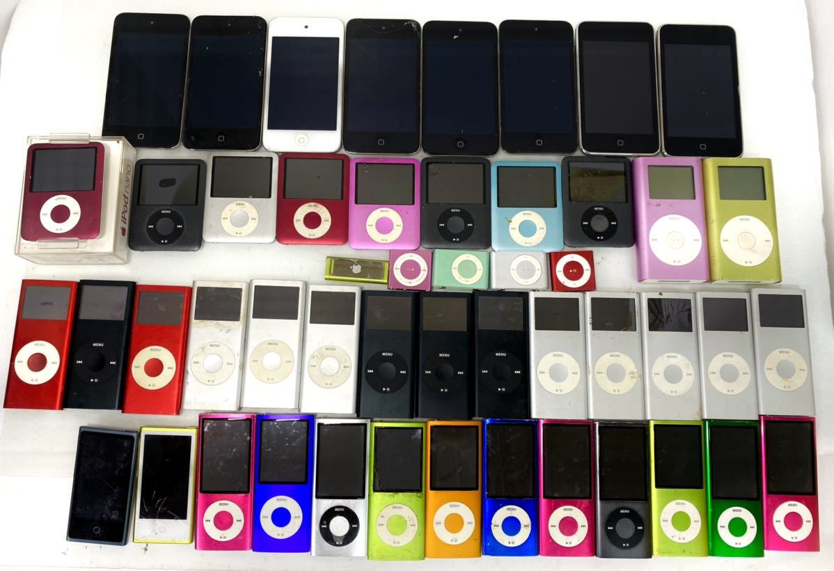 iPod 50台 まとめ iPod nano iPod Touch 他 Apple アップル/A1320 A1285 A1446A A1199 ...