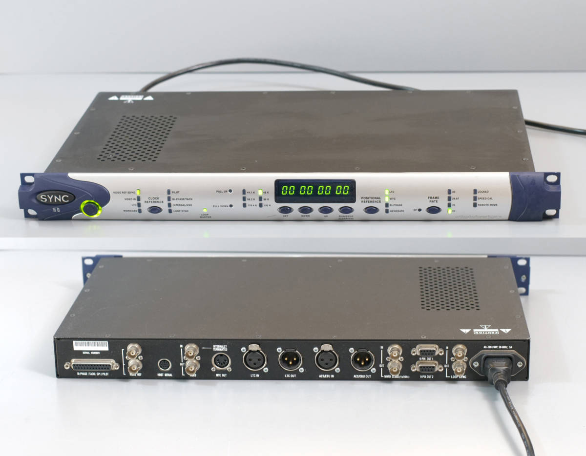 SYNC HD - Digidesign - Avid マスタークロックジェネレーター 多目的同期機器 スタジオ Master Clock ...
