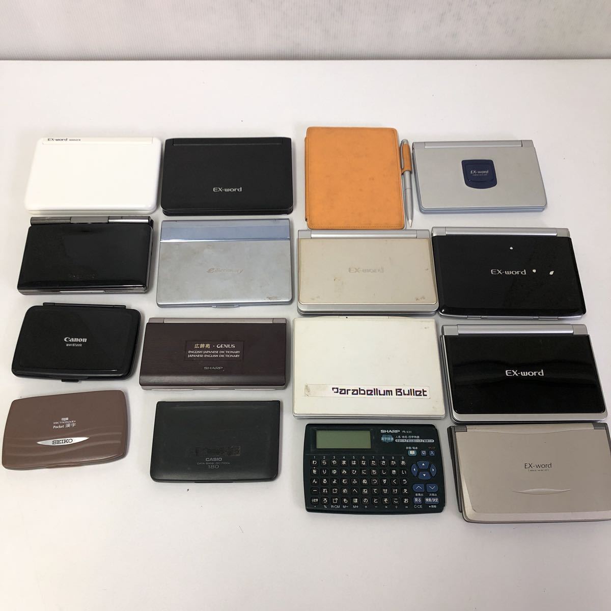 A3864a CASIO カシオ XD-G4700 XD-N3800 SHARP シャープ PW-TC920 PW-A8700 電子辞書 16台 まとめ(カシオ)｜売買されたオークション情報 ...