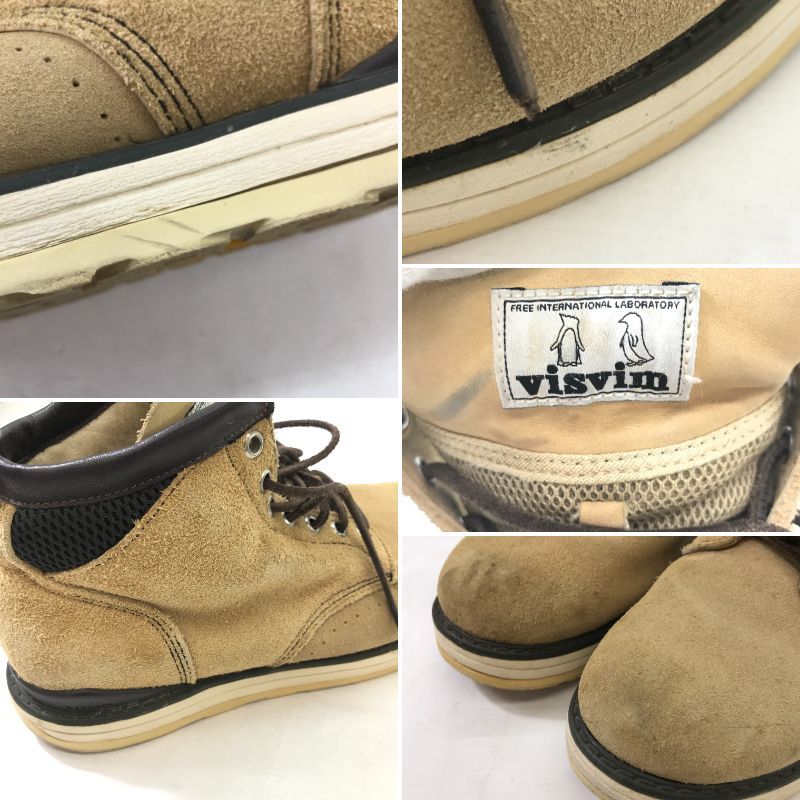 15597 1円 VISVIM/ビズビム/サイズ10/キャメル/スエード/ブーツ/メンズ/ワークブーツ/ 品(10)｜売買されたオークション情報、yahooの商品情報をアーカイブ公開 ...