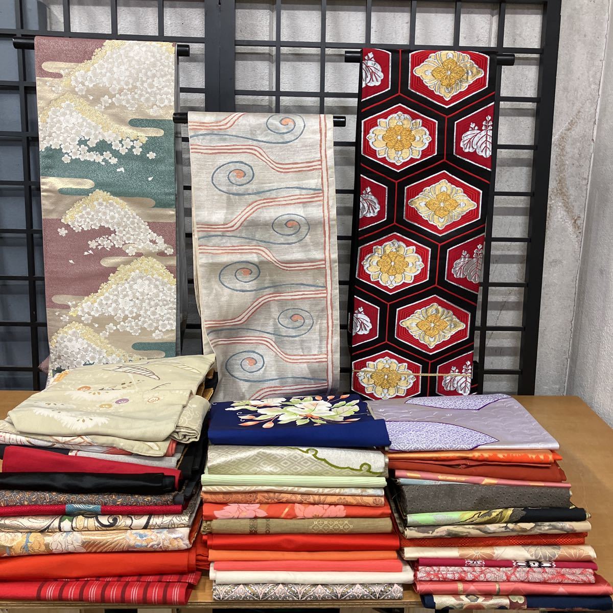 ケイNo186 袋帯 名古屋帯 40本まとめ売り 西陣織 アンティーク 大正ロマン リメイク 名古屋帯(仕立て上がり)｜売買されたオークション ...