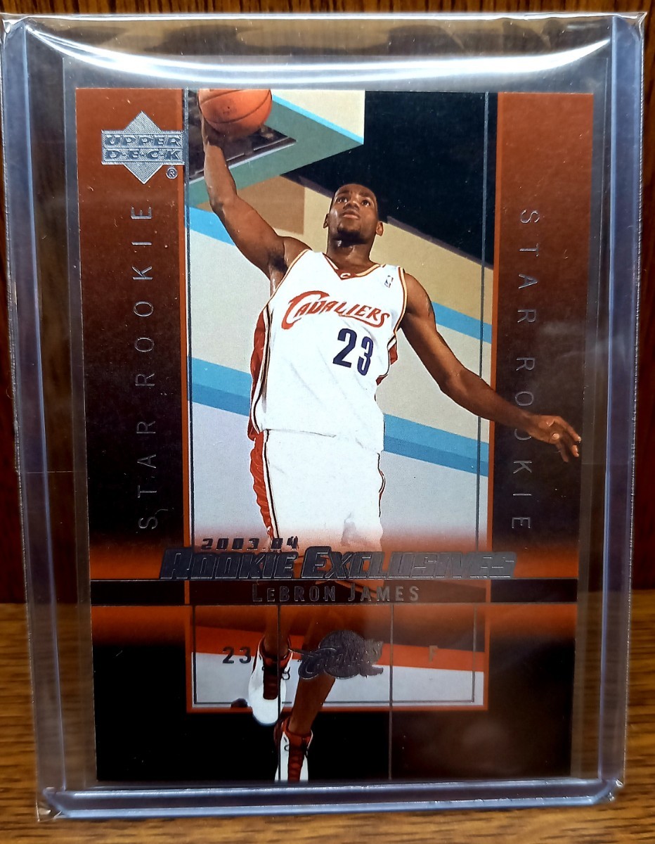 lebron james 2004 upperdeck rookie exclusives rc NBA レブロンジェームズ panini以外 ...