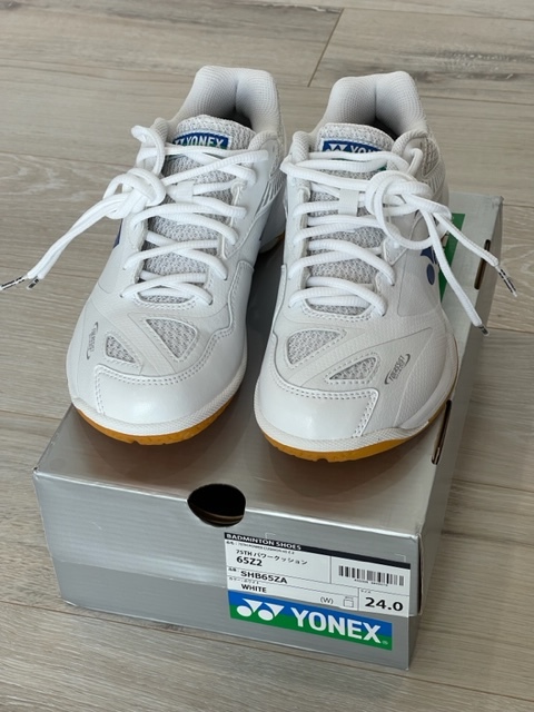 ヨネックス YONEX バドミントンシューズ レディース 75THパワークッション65Z2 SHB65ZA-011(24.0cm～)｜売買され ...