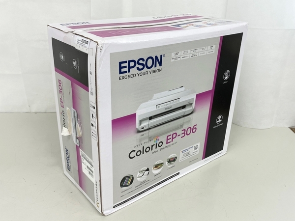 EPSON エプソン EP-306 カラリオ インクジェット プリンター 家電 K7667494(その他)｜売買されたオークション情報 ...