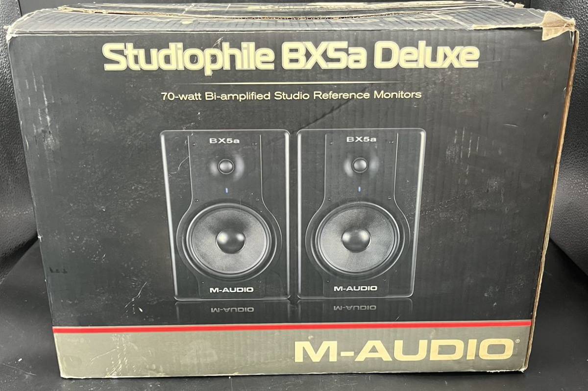 M-AUDIO Studiophile BX5a DELUXE 2台セット ペア スピーカーペア モニタースピーカー 動作未確認(その他 ...