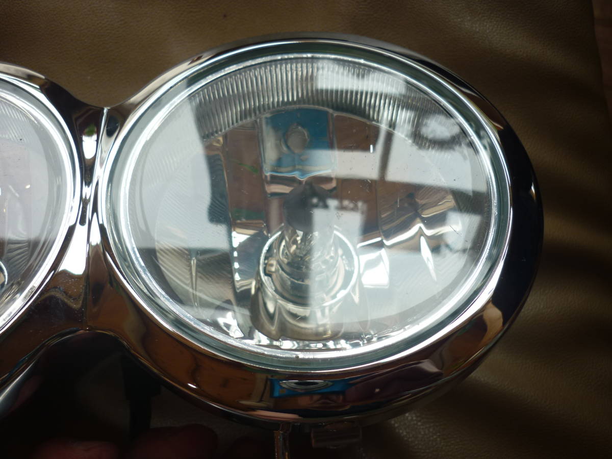 ハーレー ダビットソン デュアル ヘットライト 同時左右点灯 レア Harley 純正 ダイナ ソフテイル FDXF ファットボブ tc(純正 ...