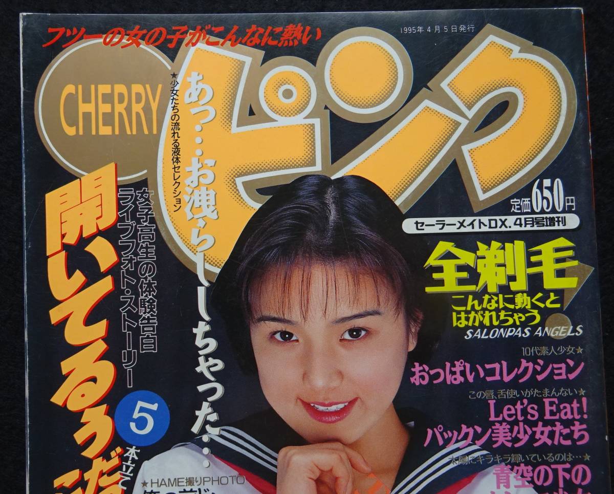 5576／CHERRYピンク 1995年 セーラーメイトDX.4月号増刊 水野ゆみ/小野崎なお/藤崎梨乃/森山ミク他/チェリーV/ 漫画 さらだまさき(その他)｜売買されたオークション情報 ...