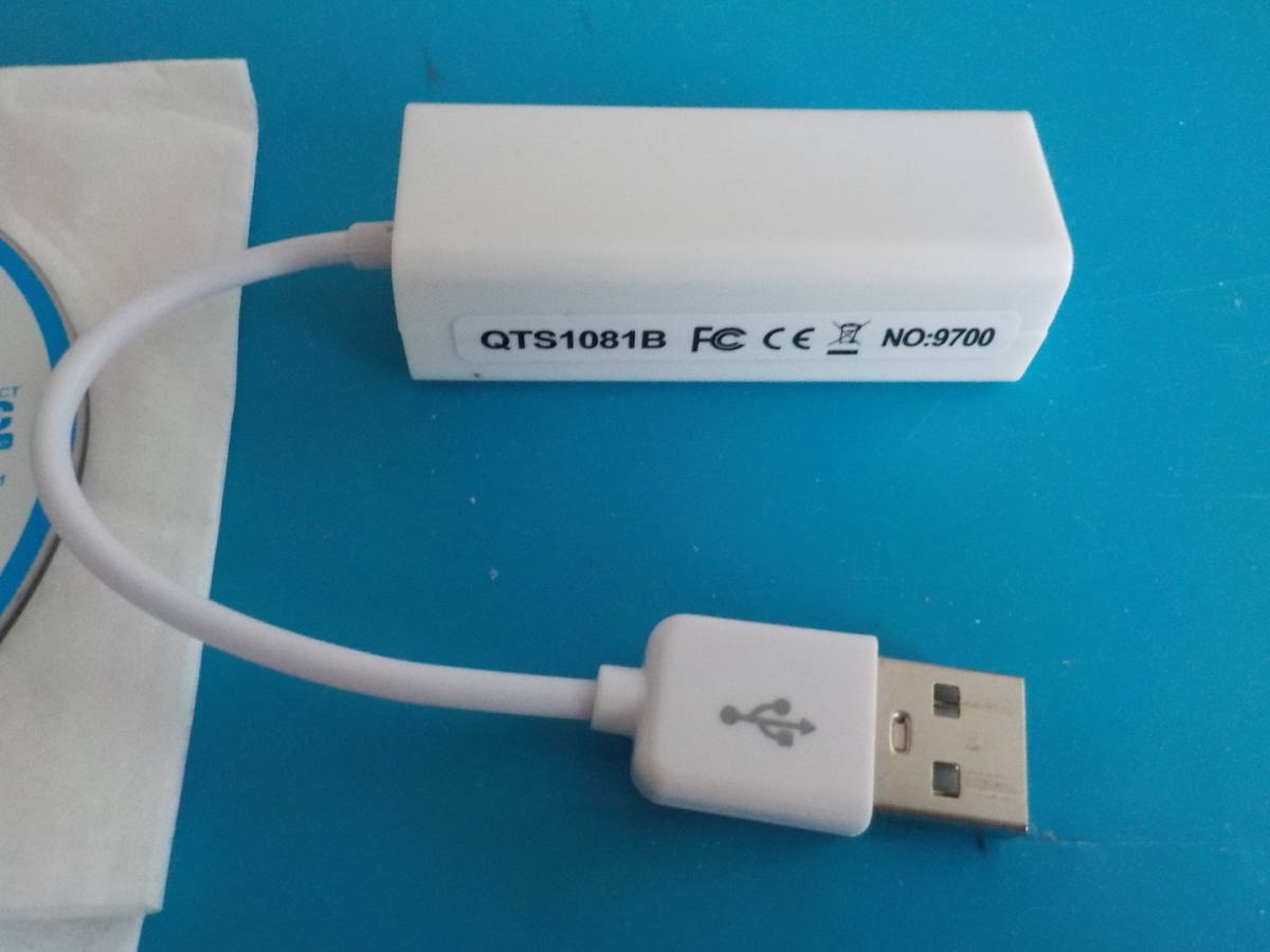 有線 LAN USBアダプター QTS1081B NO:9700 USB2.0イーサネットネットワークLANアダプタ(その他)｜売買された ...