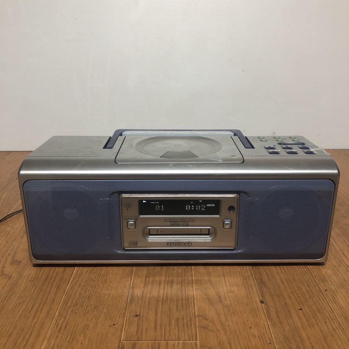 ケンウッド MD/CDラジカセ MDX-G2(MDコンポ)｜売買されたオークション情報、yahooの商品情報をアーカイブ公開 - オークファン ...