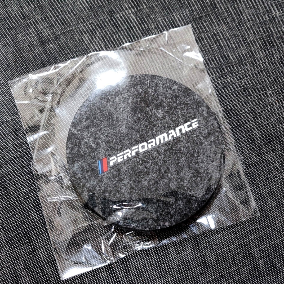 M PERFORMANCE FELT ドリンクホルダーコースター 2P BMW MSport MPower E36 E39 E46 E60 ...