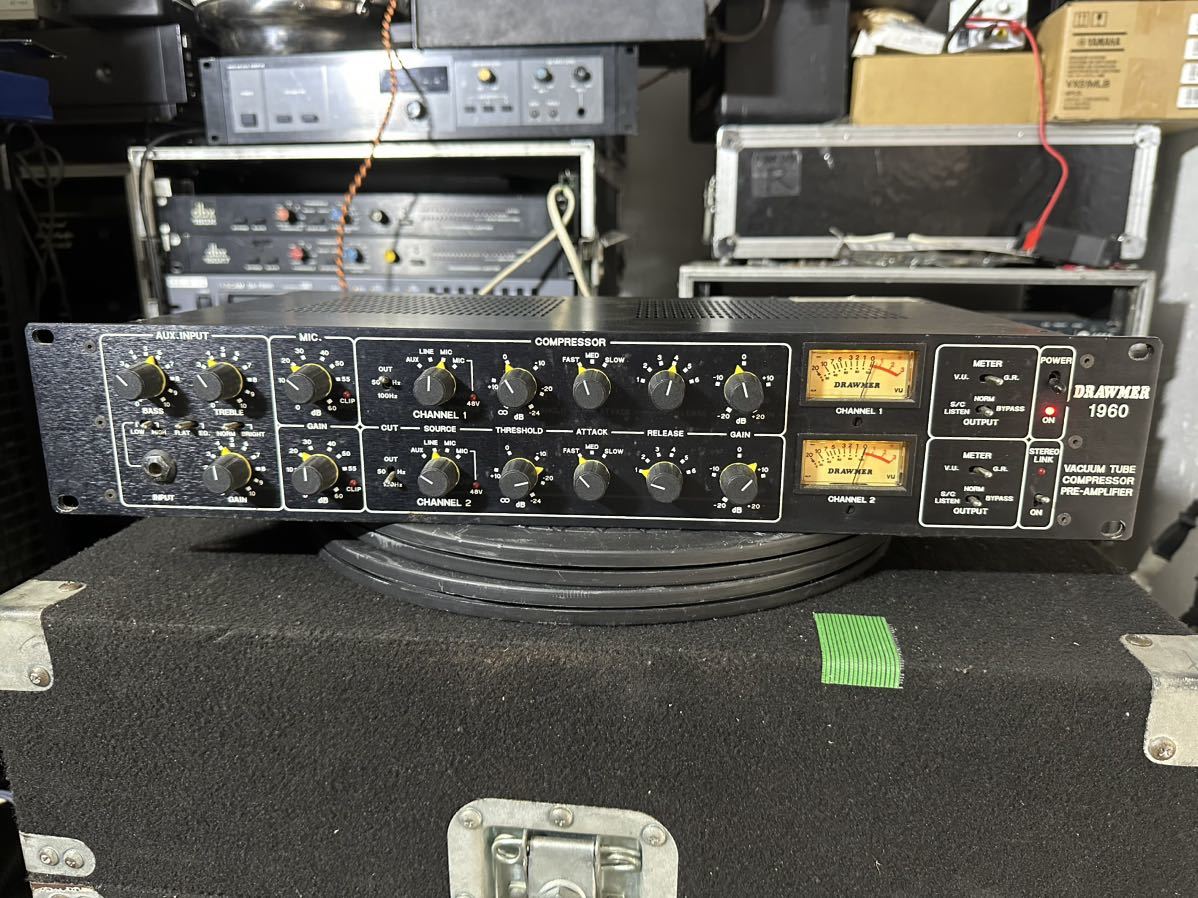 DRAWMER 1960 真空管 マイクプリ コンプレッサー 説明文(マイクプリアンプ)｜売買されたオークション情報、yahooの商品情報を ...