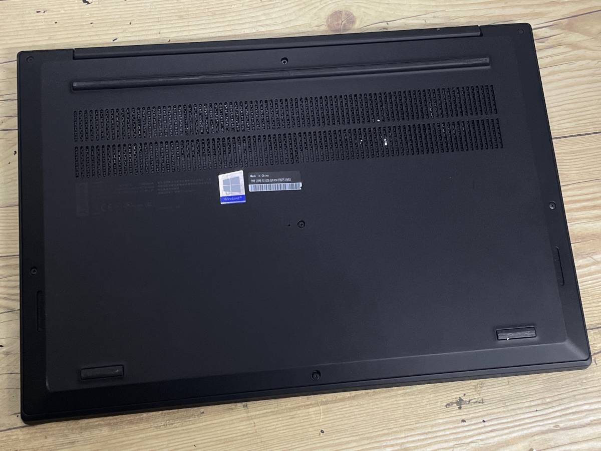 良品 Lenovo ThinkPad P1 Gen1 Xeon E-2176M 2.7GHz/RAM:32GB/SSD:256GB/15インチ ...