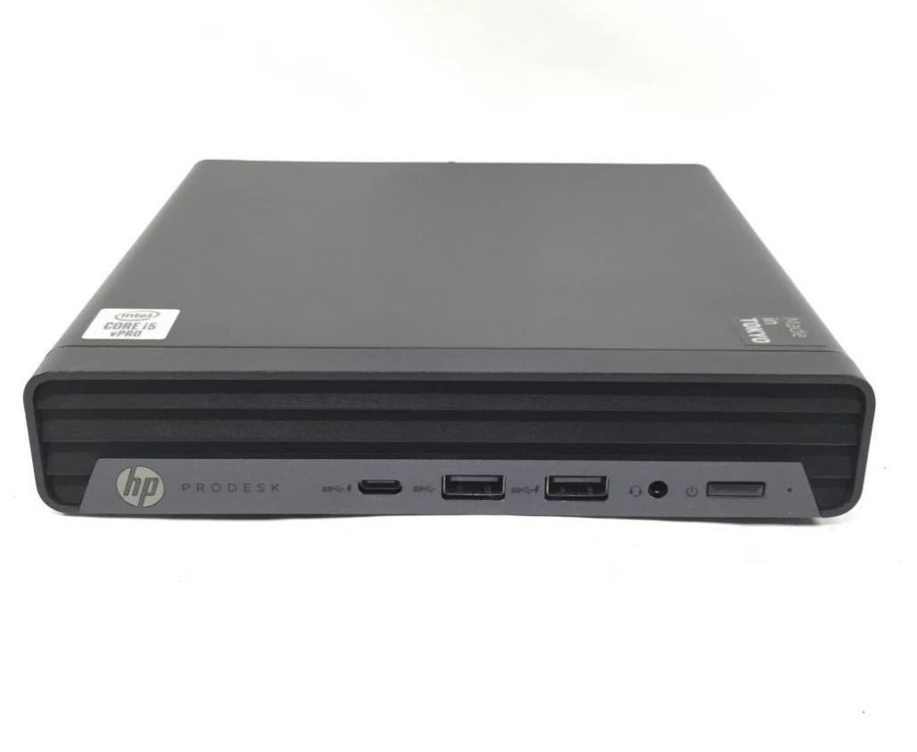 HP Elitedesk 800 G6 Desktop Mini PC CPU Core i5-10500T RAM 8GB(パソコン単体 ...