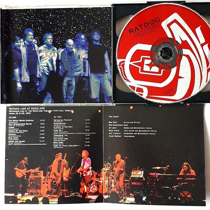 2CD ボブ ウィア グレイトフル デッド RatDog Live At Roseland Theater Bob Weir Grateful ...