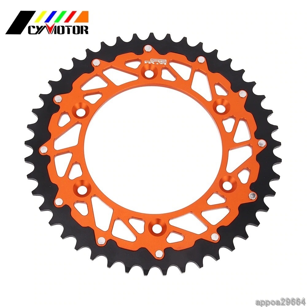 オートバイ 44 46 47 48 49 50 51 52 リアチェーンスプロケットktm exc exe sx mx sxf xcw smr ...