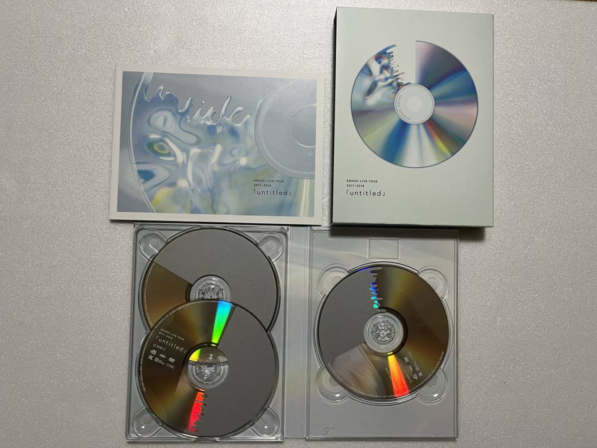 嵐 untitled ARASHI LIVE TOUR 2017-2018 初回限定版 3枚組＋冊子(男性アイドル)｜売買されたオークション ...