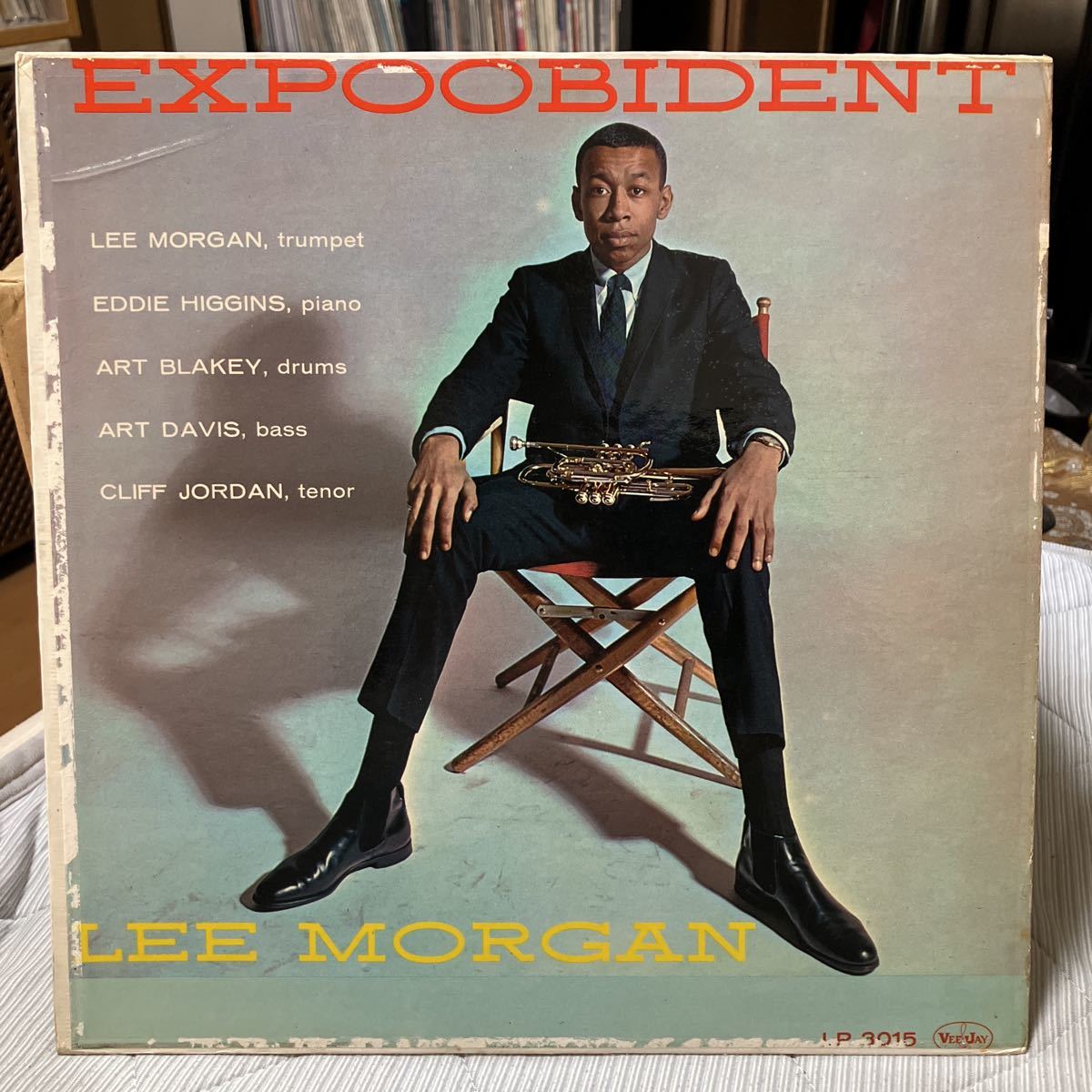 LP オリジ リー モーガン / LEE MORGAN / エクスプービデント / EXPOOBIDENT / US盤 / VEE JAY ...