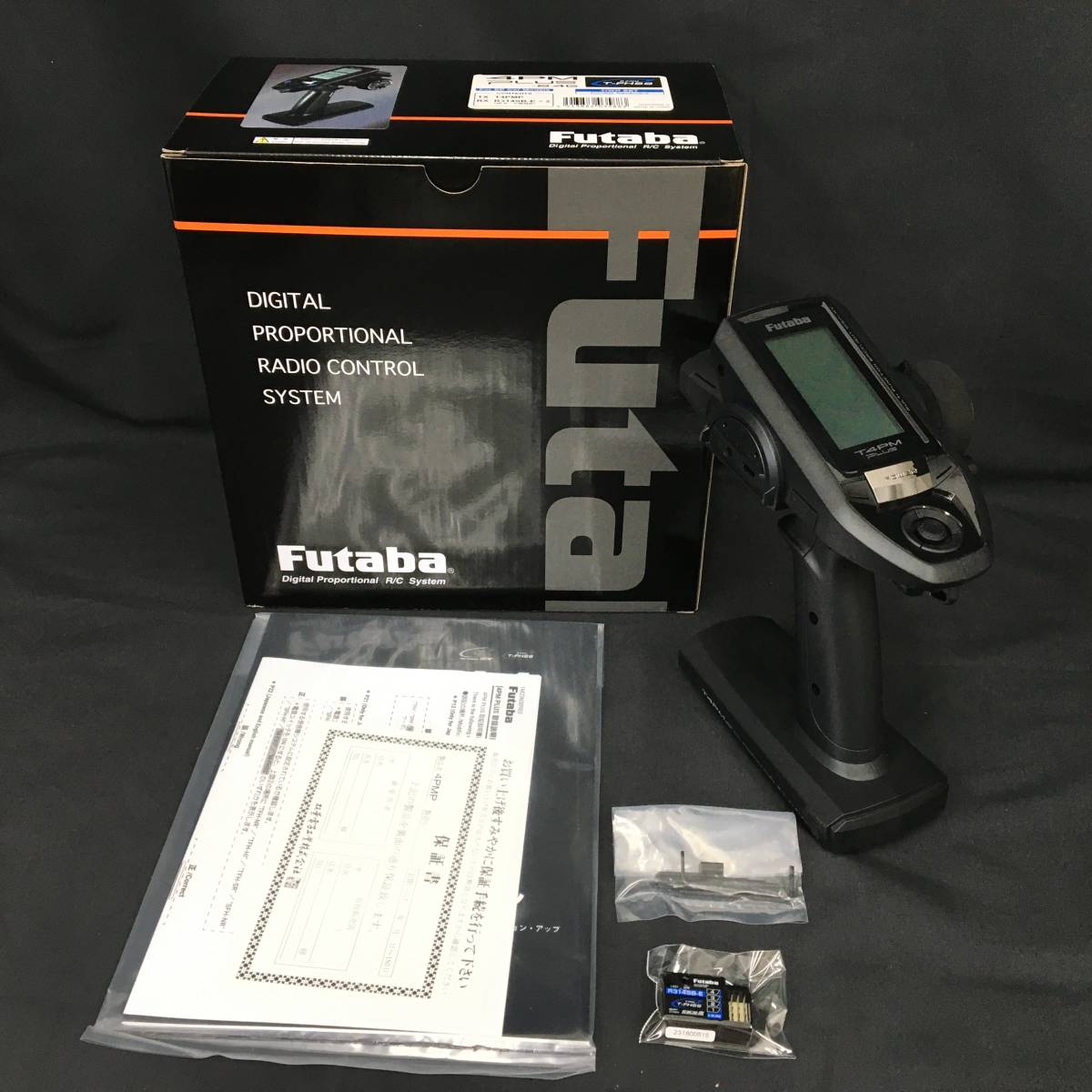 Futaba/フタバ 4PM PLUS 2.4GHz T-FHSS T4PMP R314SB-E×2 SRモード非対応 送信機 プロポ/送信機 ...