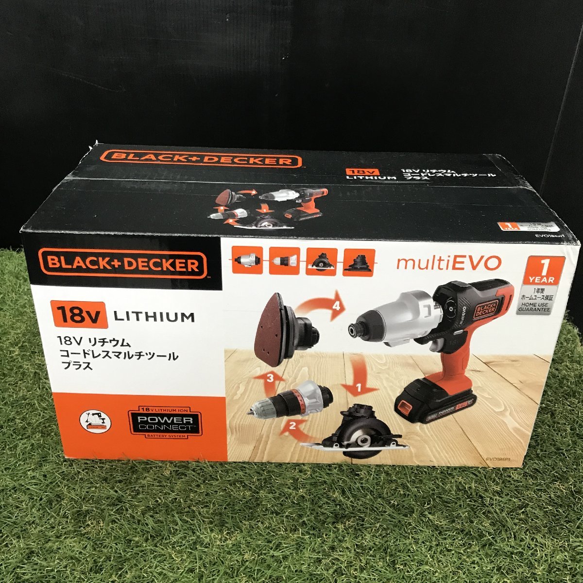 品 BLACK＆DECKER ブラックアンドデッカー 18Vリチウム マルチツール プラス EVO185P1 ITCF0X42TK34(電動工具セット)｜売買されたオークション情報、yahoo ...