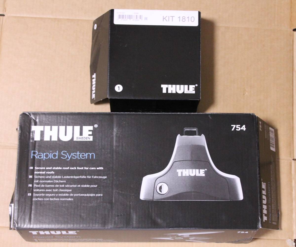 60ハリアー THULE スーリー Rapid System 754 KIT 1810(ルーフキャリア)｜売買されたオークション情報、yahooの商品情報をアーカイブ公開 - オークファン ...