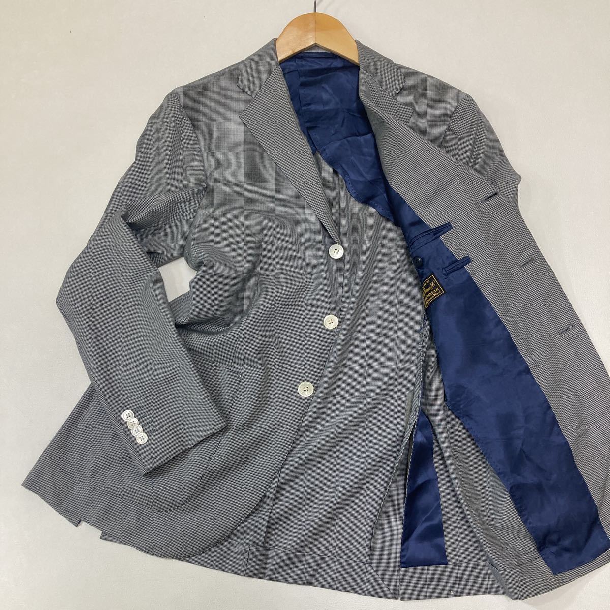 84 ロロピアーナ Loro Piana ZELANDER DREAM ニュージーランドメリノウール テーラージャケット 背抜き 高級 ...