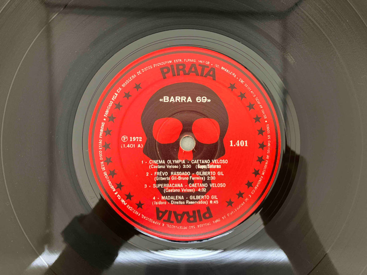 レコード カエターノ ヴェローゾ ジルベルト ジルCaetano Veloso Gilberto Gil バーハ69 Barra 69 ...