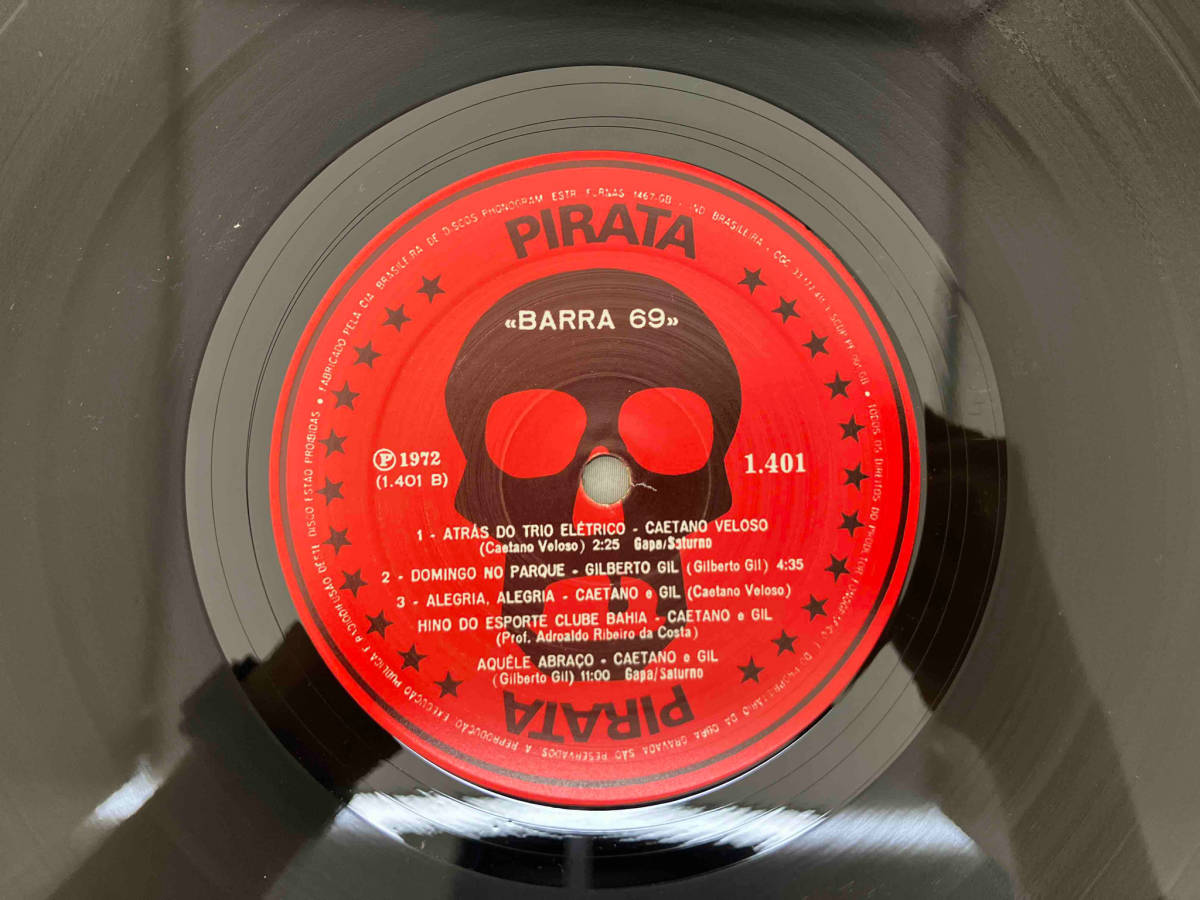 レコード カエターノ ヴェローゾ ジルベルト ジルCaetano Veloso Gilberto Gil バーハ69 Barra 69 ...