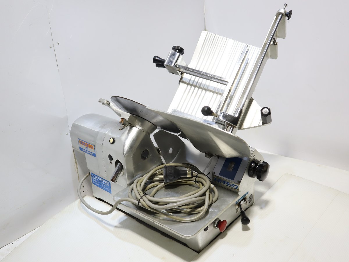 西H スーパーデラックス スライサー WSD-2P&3P ワタナベフーマック 卓上 ミート 肉 3D-149(スライサー)｜売買されたオークション情報、yahooの商品情報をアーカイブ公開 ...