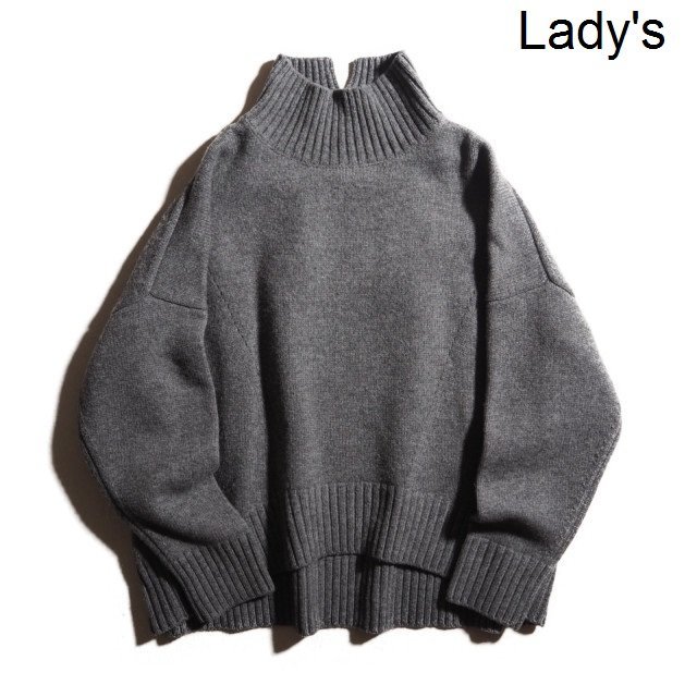 M1723P CINOH チノ 19AW ウール ハイネック オーバーサイズニット グレー / オーバーサイズ タートルネック ウールニット 秋冬 rb(Mサイズ)｜売買されたオークション情報 ...