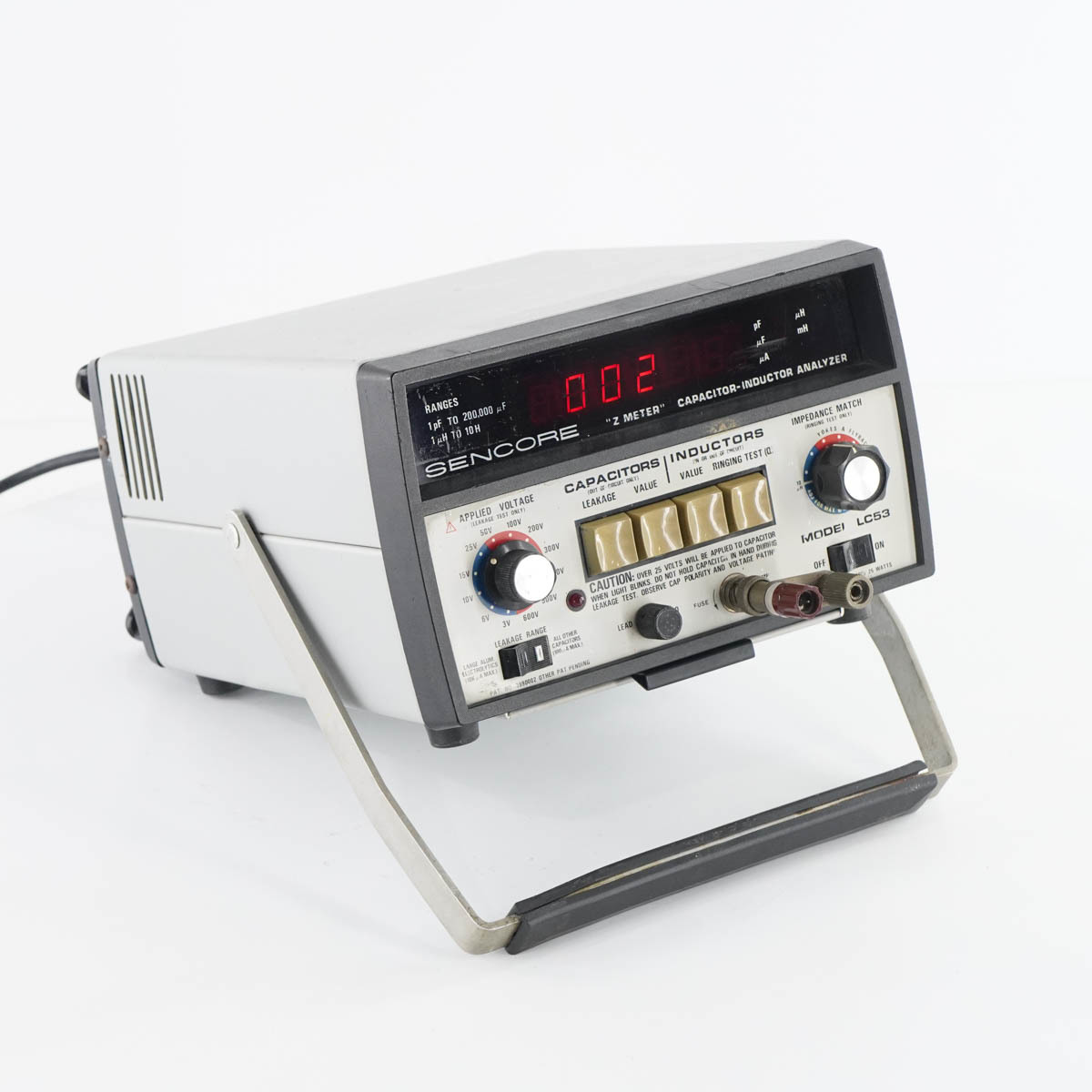 DW 8日保証 LC53 Z METER SENCORE CAPACITOR-INDUCTOR ANALYZER アナライザー 05284 ...