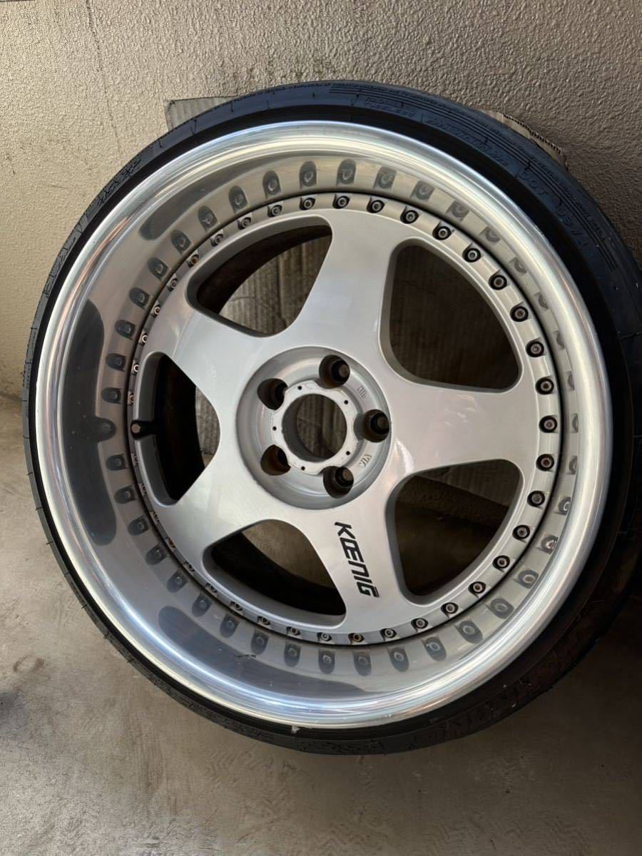 SSR KOENIG ケーニッヒ 18インチ 2本 10J-9 または 12J-9(5穴)｜売買されたオークション情報、yahooの商品情報を ...