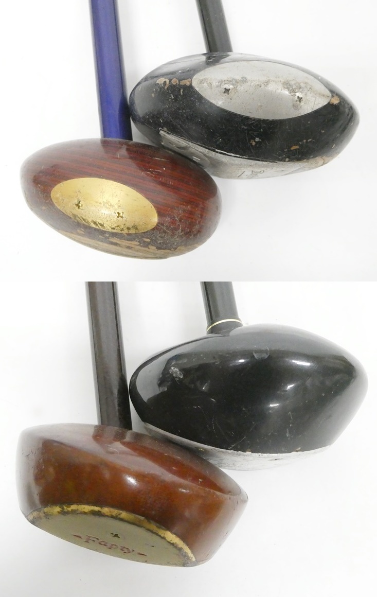 02 68-578555-11 Y Buzz Shots VC-1 Fapty F-550 SWARD-α ニッタクス Park Golf GX パークゴルフクラブ 右利用 4本 ボール ...