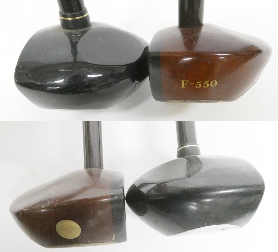 02 68-578555-11 Y Buzz Shots VC-1 Fapty F-550 SWARD-α ニッタクス Park Golf GX パークゴルフクラブ 右利用 4本 ボール ...