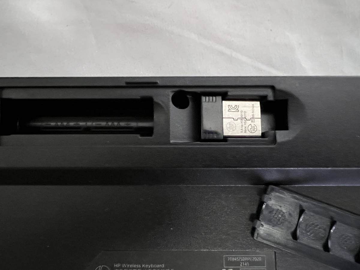 ほぼ US配列 ワイヤレスキーボード HP HSA-A005K Wireless keyboard(ワイヤレスキーボード)｜売買された ...