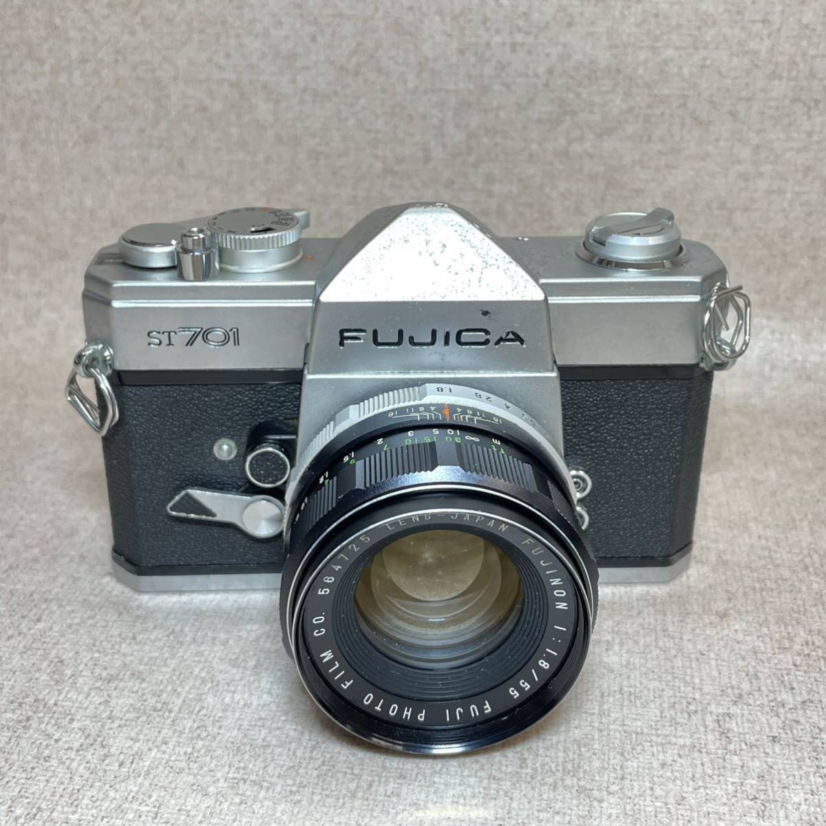 W3-2 FUJICA ST 701 FUJINON 55mm 1:1.8 一眼レフフィルムカメラ フジカ動作未確認 87(マニュアル ...