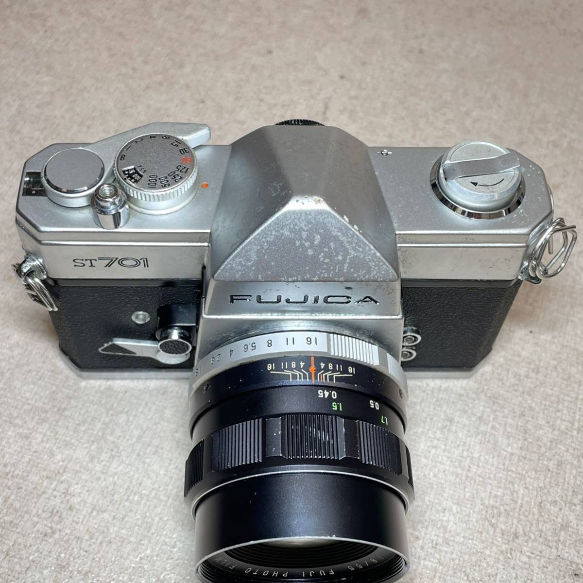 W3-2 FUJICA ST 701 FUJINON 55mm 1:1.8 一眼レフフィルムカメラ フジカ動作未確認 87(マニュアル ...
