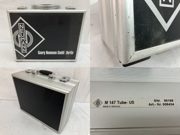 NEUMANN TYPE M 147 TUBE SUPPLY N149A ハードケース付 ノイマン C8188836(コンデンサーマイク ...