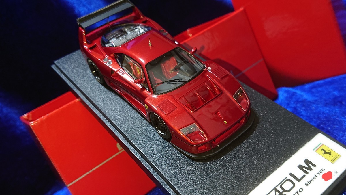 1/43 MAKE UP EIDOLON メイクアップ アイドロン FERRARI F40 IMSA GTO STREET ver ...