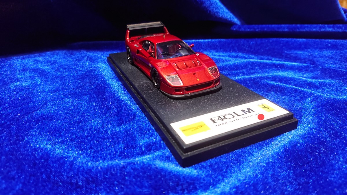 1/43 MAKE UP EIDOLON メイクアップ アイドロン FERRARI F40 IMSA GTO STREET ver ...