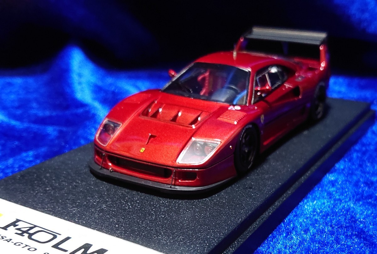 1/43 MAKE UP EIDOLON メイクアップ アイドロン FERRARI F40 IMSA GTO STREET ver ...
