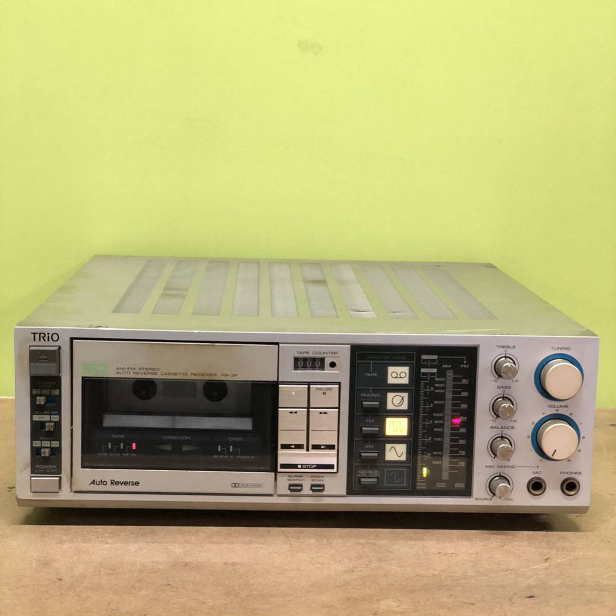 リユース トリオTRIO RX-3F ステレオカセットレシーバー チューナーアンプ JVCケンウッドKENWOOD(KENWOOD)｜売買され ...