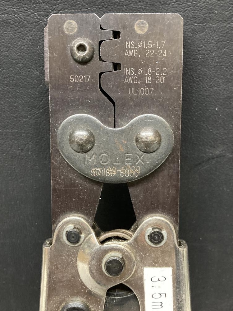 019 おすすめ商品 MOLEX 圧着工具 57189-5000(圧着工具、ハンドプレス機)｜売買されたオークション情報、yahooの商品情報 ...