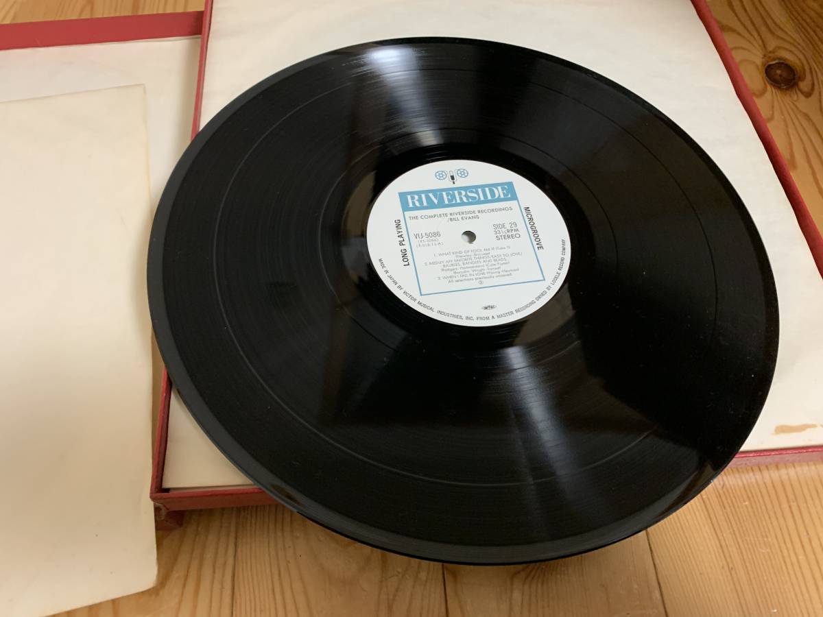 9LP BILL EVANS/ビル エヴァンス THE COMPLETE RIVERSIDE RECORDINGS VIJ-5072~80 ...