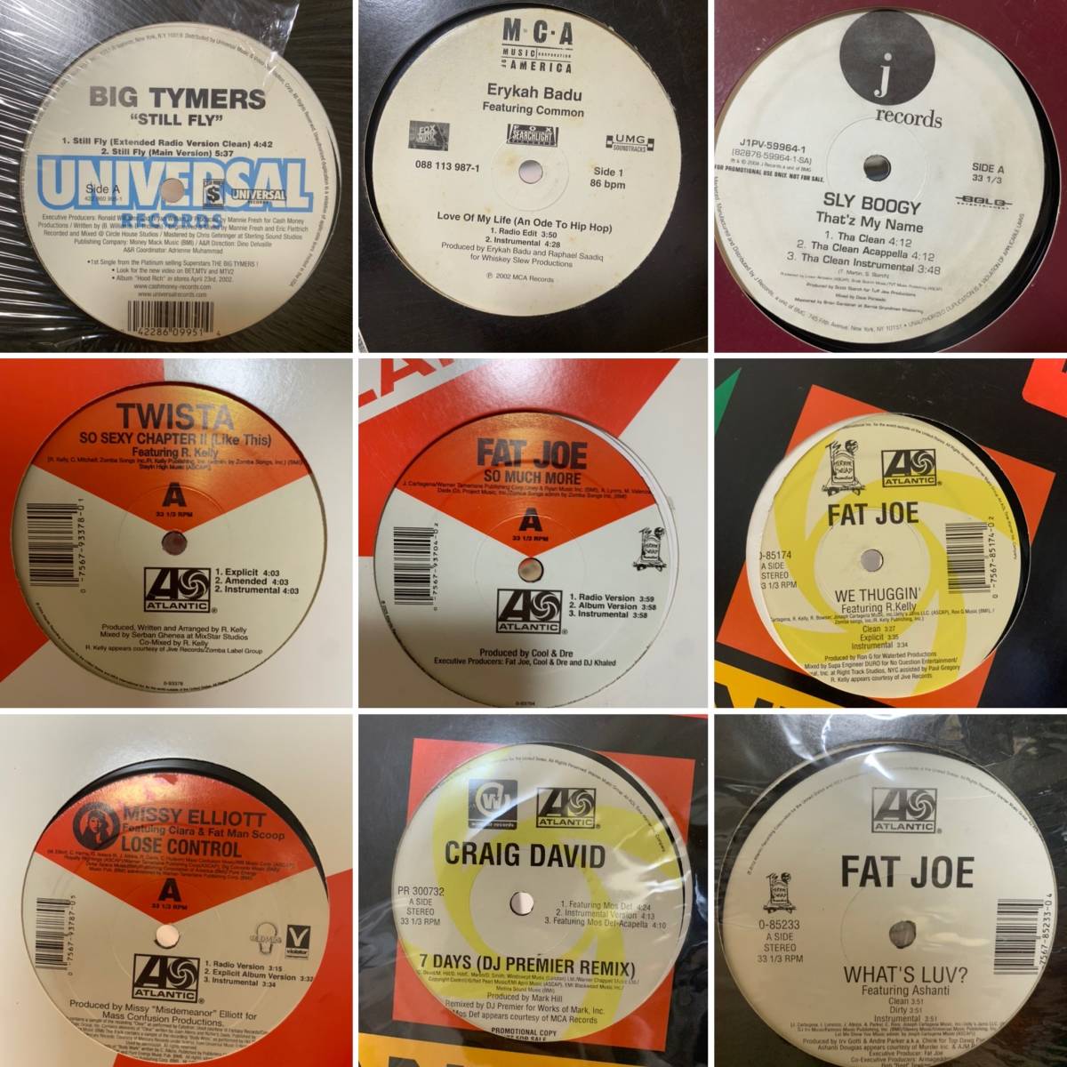 P146 LP レコード HIPHOP ヒップホップ DJ向 スクラッチ 137枚まとめ 2PAC/JAY-Z/Nas/EMINEM ...