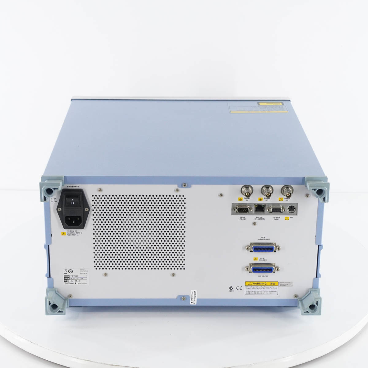 JB 現状販売 AQ6370B 735302-M/FC/RFC/7N YOKOGAWA 600~1700nm 横河 OPTICAL ...