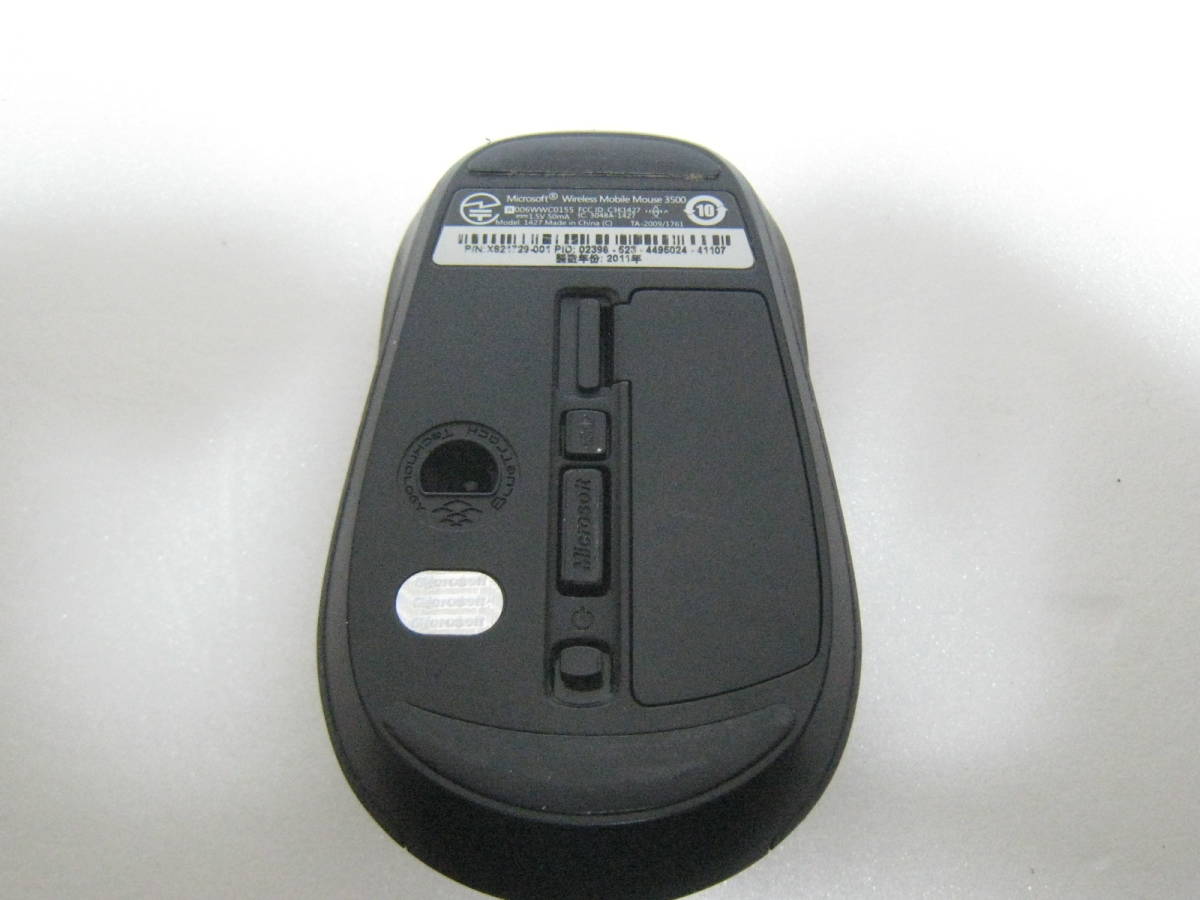 Microsoft wireless Mobile mouse 3500 ワイヤレスマウス No47(ワイヤレスマウス)｜売買されたオークション情報、yahooの商品情報をアーカイブ公開 ...