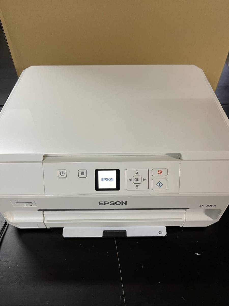 通電確認済み EPSON エプソン インクジェットプリンター 複合機 A4 EP-709A(エプソン)｜売買されたオークション情報、yahooの商品情報をアーカイブ公開 - オークファン ...