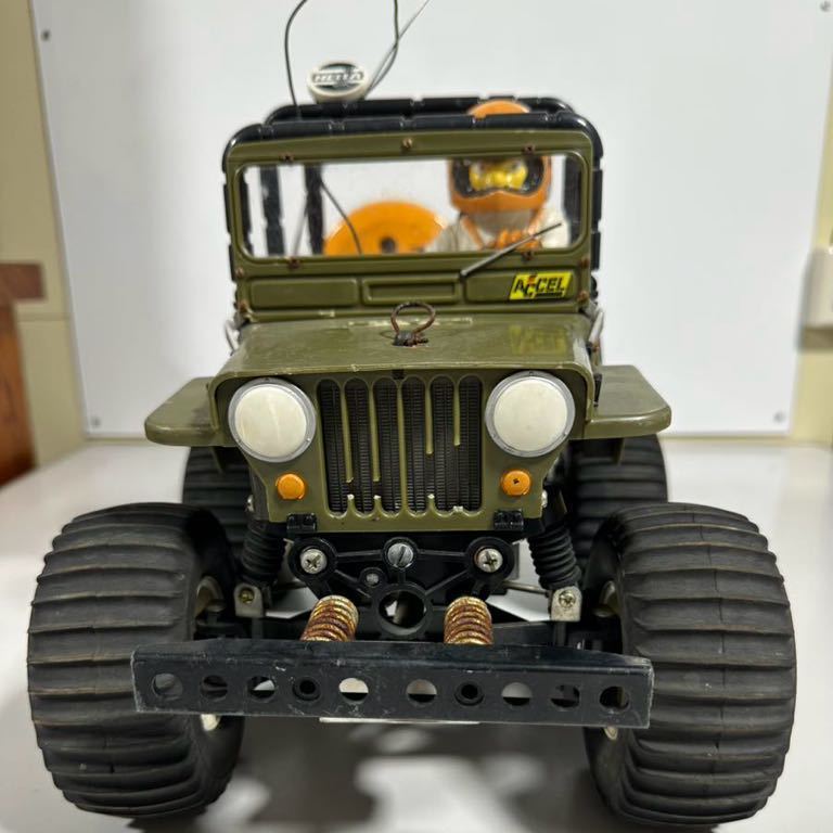 昭和レトロ 初代 ワイルドウイリス TAMIYA WILD WILLY Willys M38 タミヤ ビンテージ 動作未確認 現状品 ジャンク ...